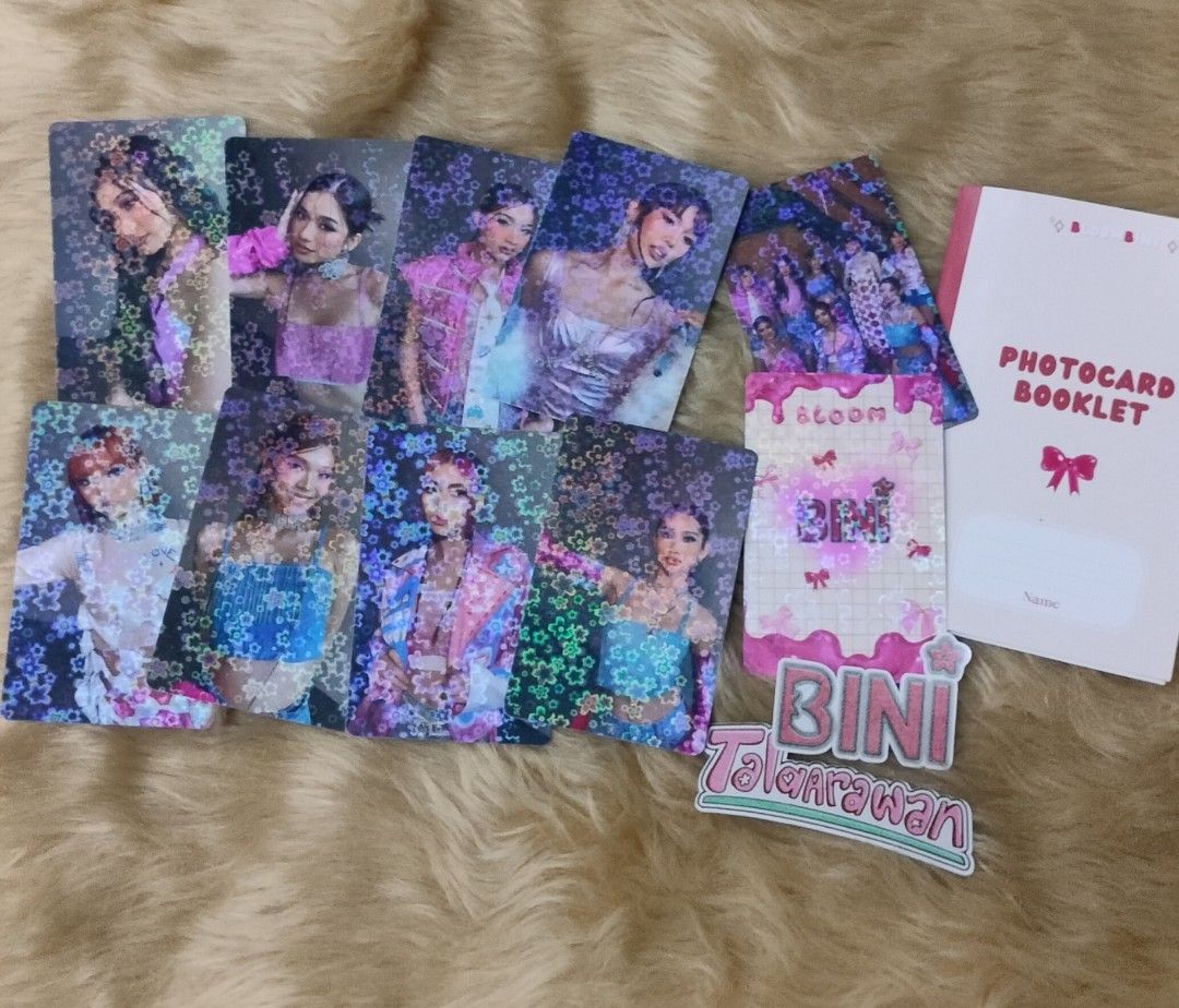 BINI PHOTOCARD FANMADE, Hobbies & Toys, Memorabilia & Collectibles, Fan ...