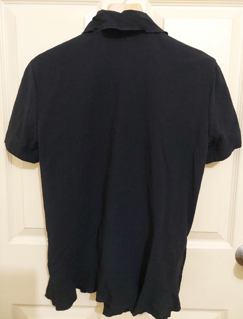 black CDG top, Women's Fashion, Tops, Blouses on Carousell