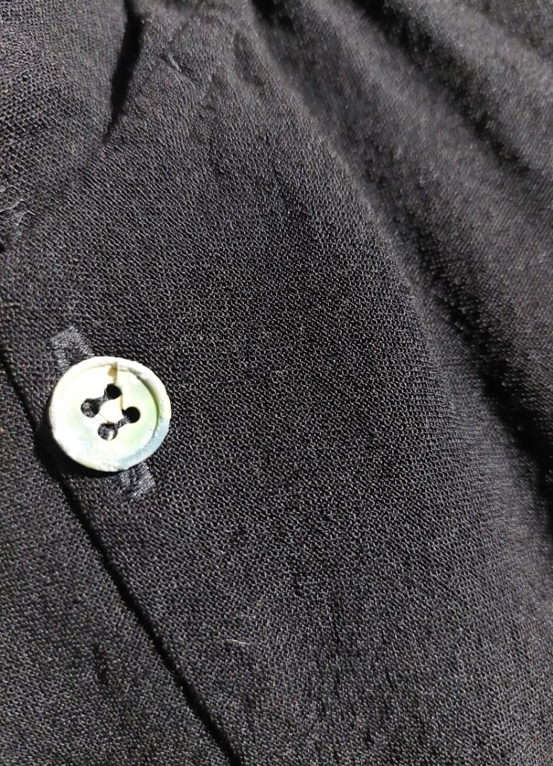 black CDG top, Women's Fashion, Tops, Blouses on Carousell