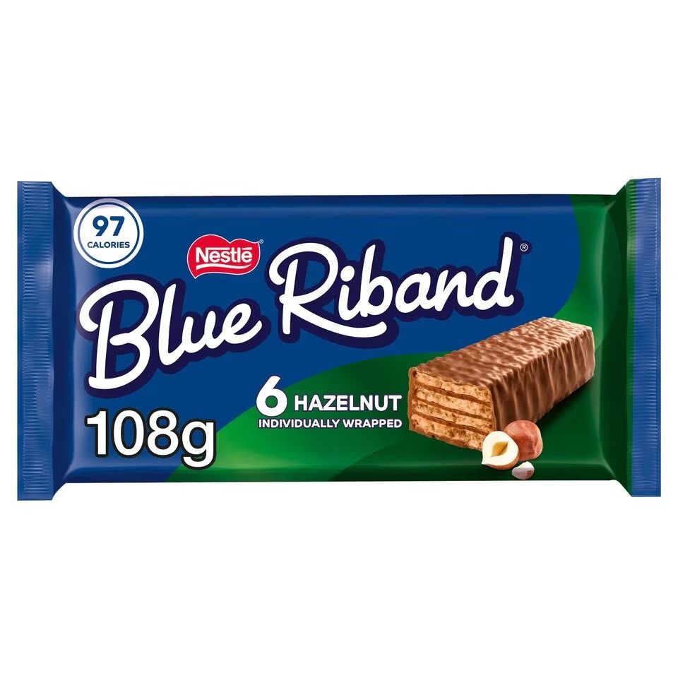 吉百利/Blue Riband 朱古力 Cadbury Dairy Chocolate Bar 多款味道可選 學校 辦公室 小食 零食代購 ...