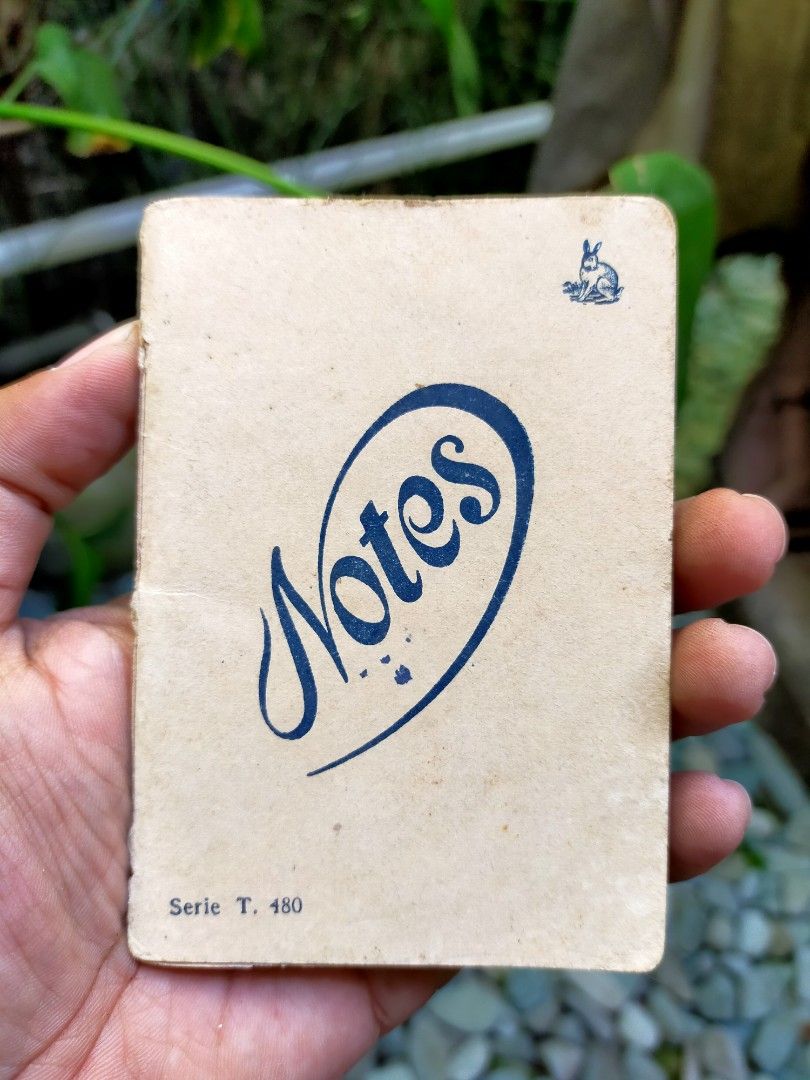 Buku Notes Antik Berisi Catatan Rumus Kimia thn 1960, Antik, Pajangan ...