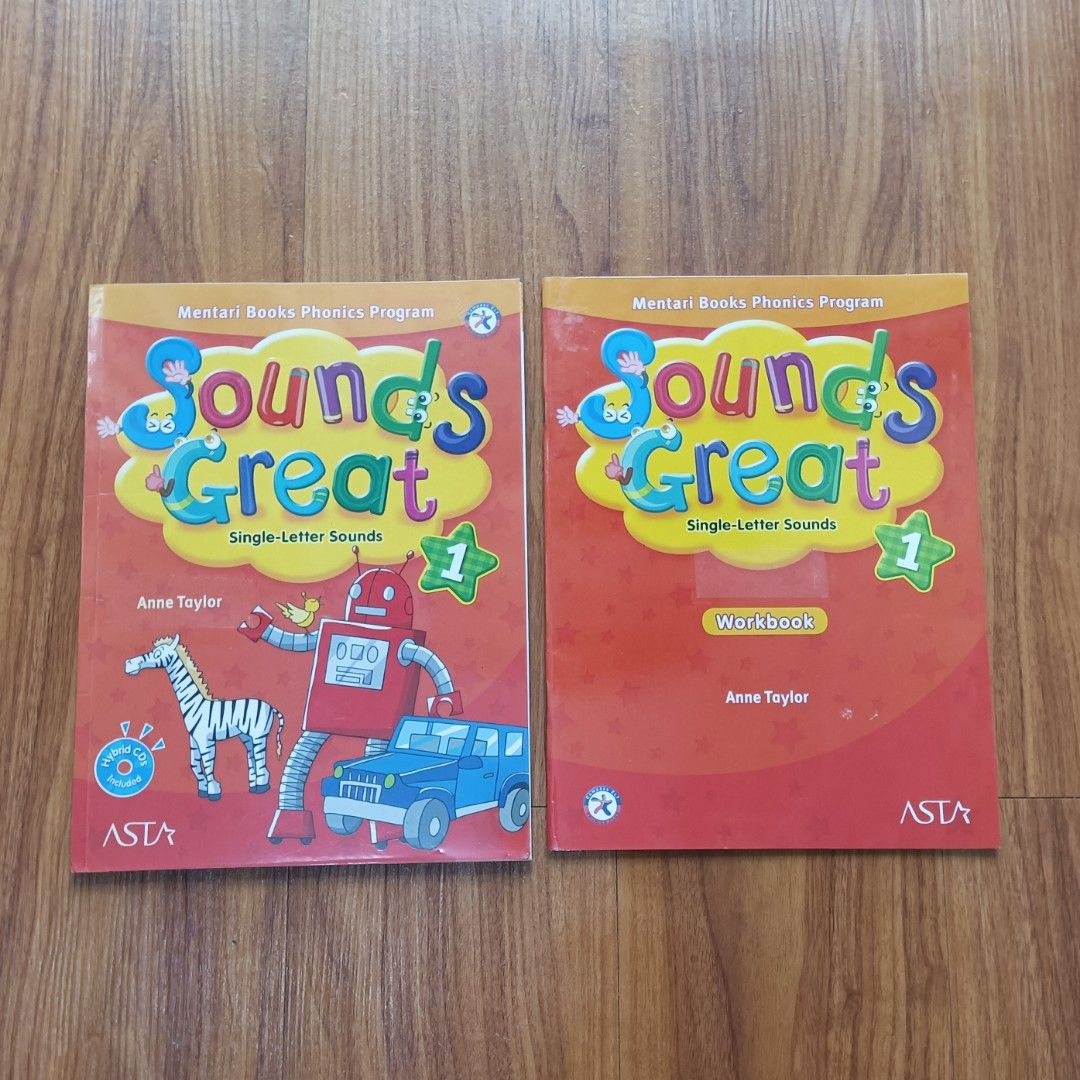 Buku pelajaran Sounds Great 1 student books and workbook 1set 2buku ...