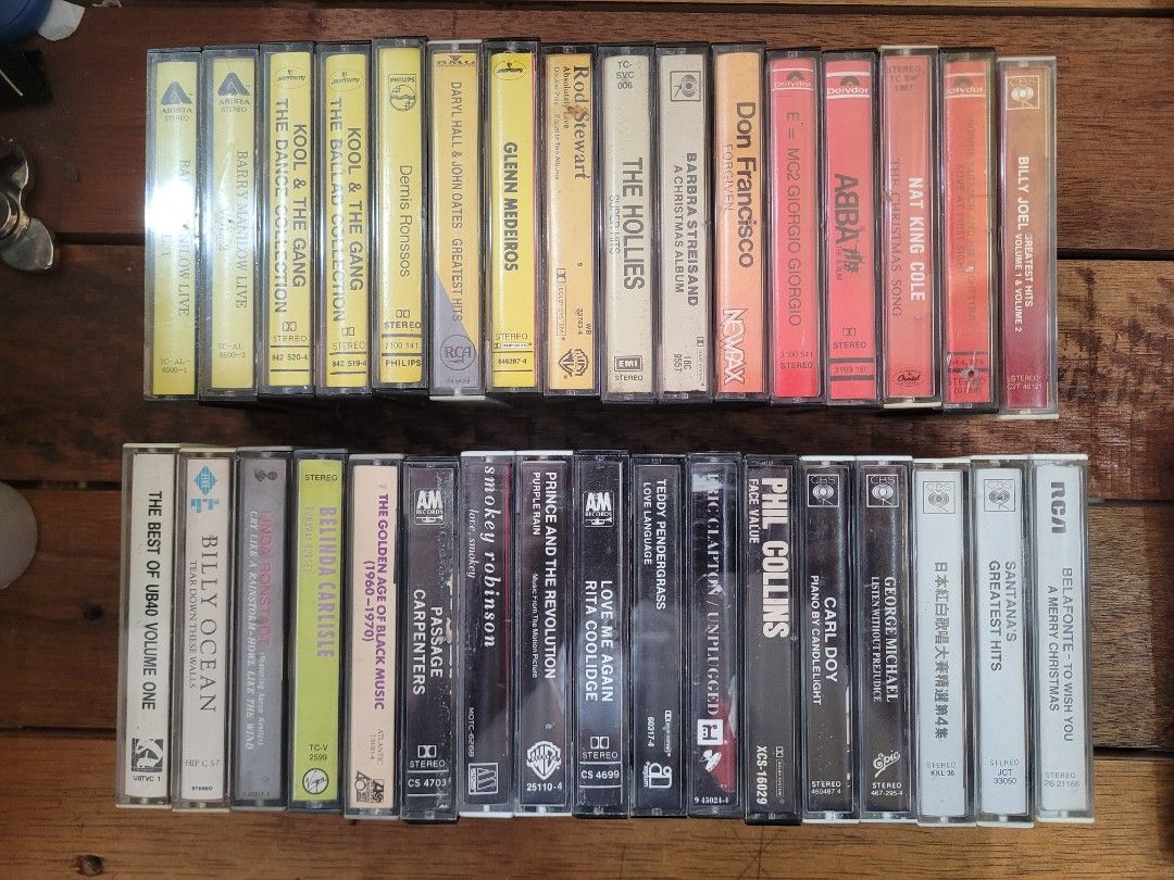 (Cassette) Barry Minilow KOOL & The Gang ABBA UB40 Giorgio Billy Ocean ...