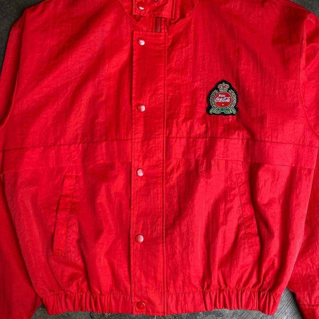 Coca-Cola Coke Tracksuit Jacket, Fesyen Pria, Pakaian , Baju Luaran di ...