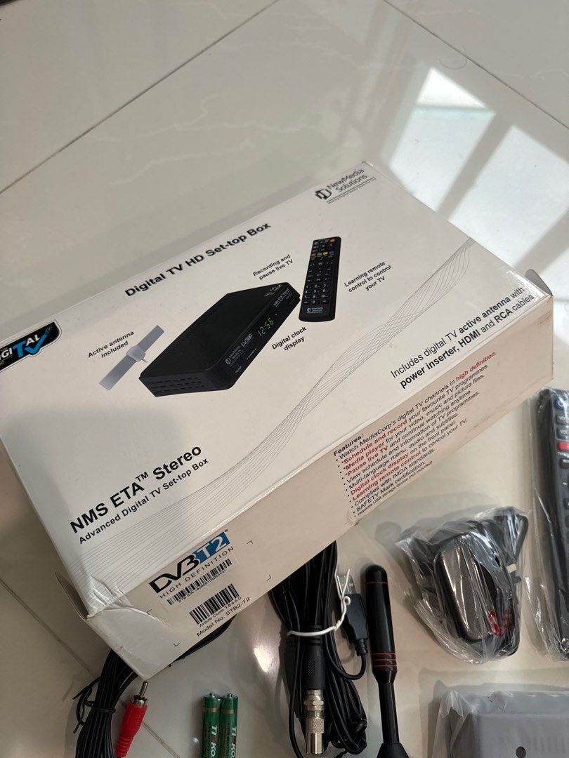 Digital TV DTV HD Box, digital antenna DVB T2, TV & Home Appliances, TV ...