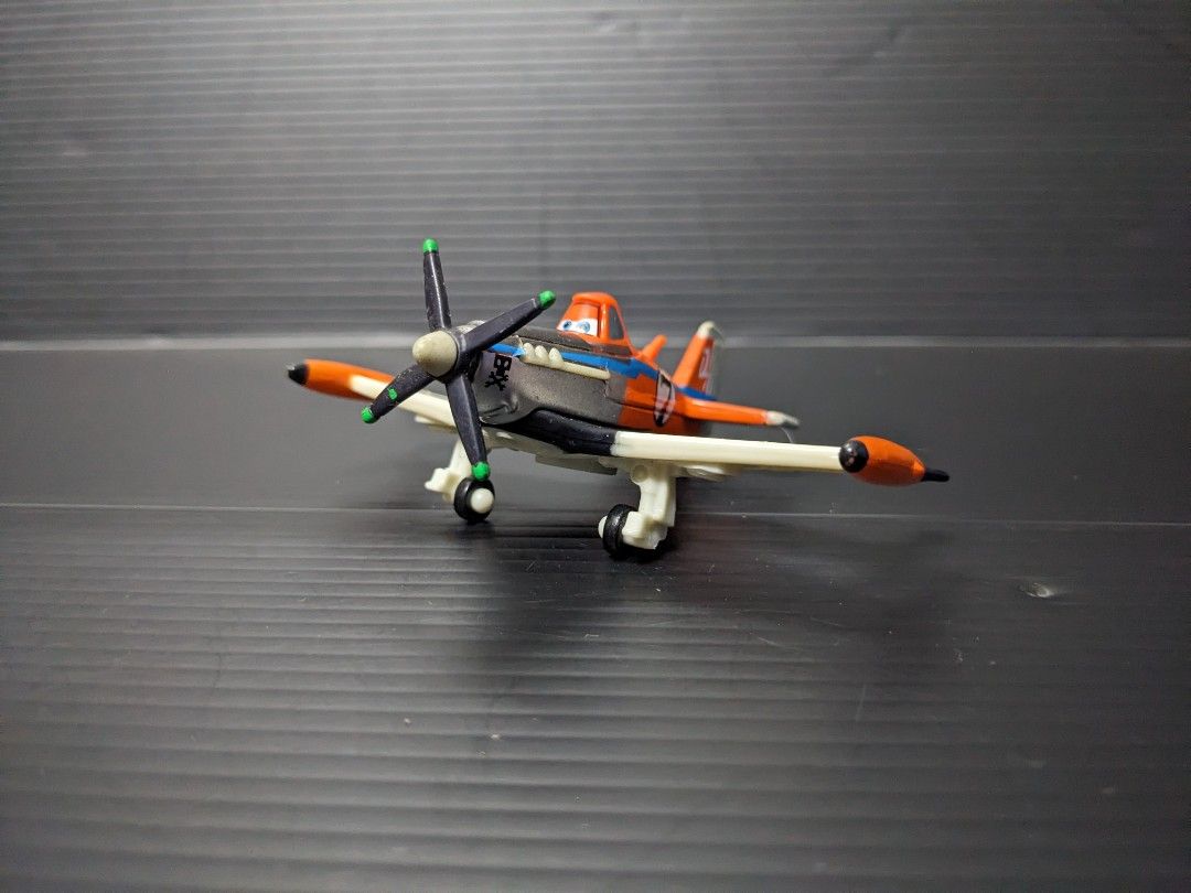 Disney Pixar Planes SUPERCHARGED DUSTY Diecast No. 7 Plane Toy Crop ...