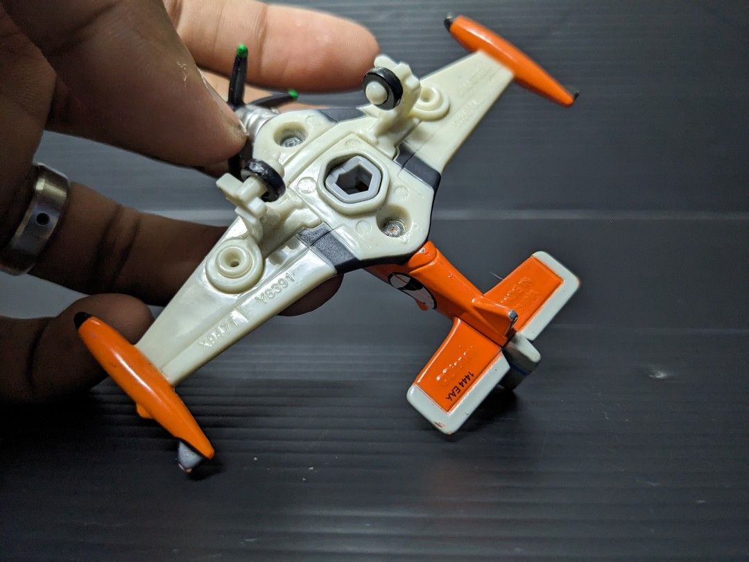 Disney Pixar Planes SUPERCHARGED DUSTY Diecast No. 7 Plane Toy Crop ...