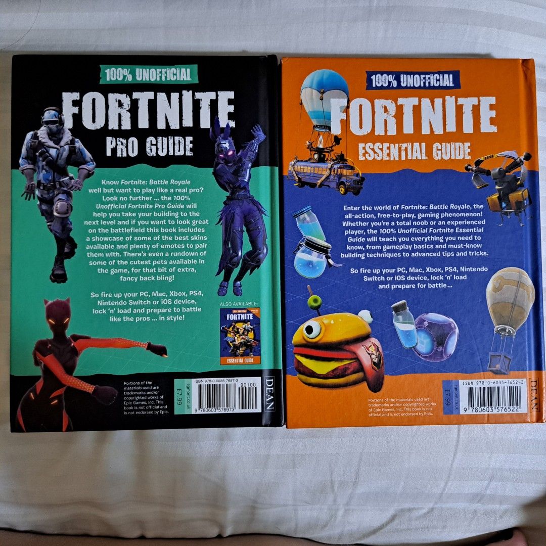 Buku Game FORTNITE Set (Essential & Pro Guide), Buku & Alat Tulis, Buku ...