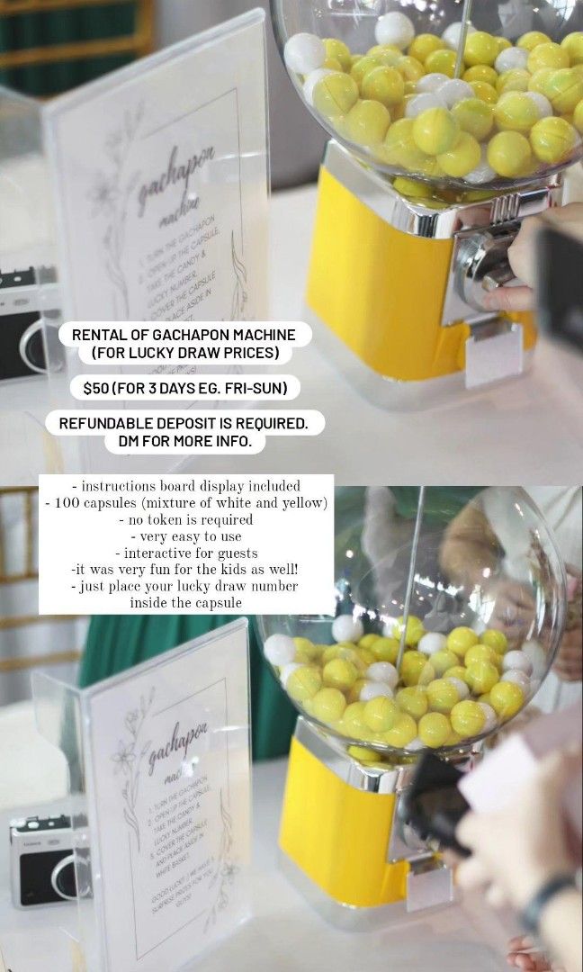 Gachapon Machine, Hobbies & Toys, Toys & Games on Carousell