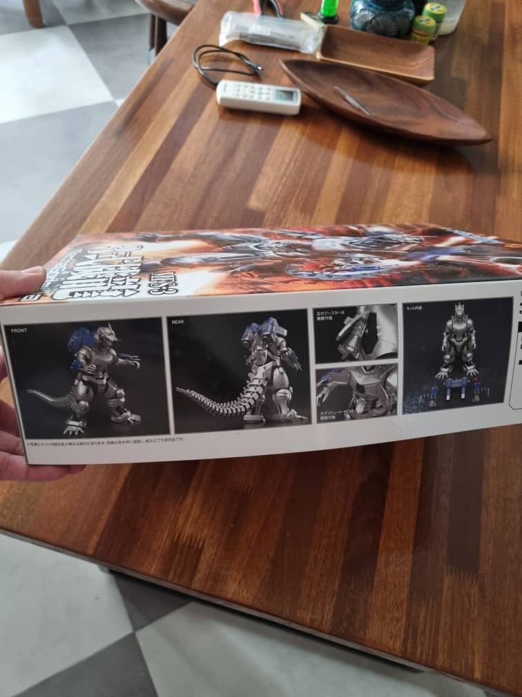 Godzilla Against Mechagodzilla Mfs 3 Kiryumechagodzilla 3 Model Kit Hobbies And Toys Toys