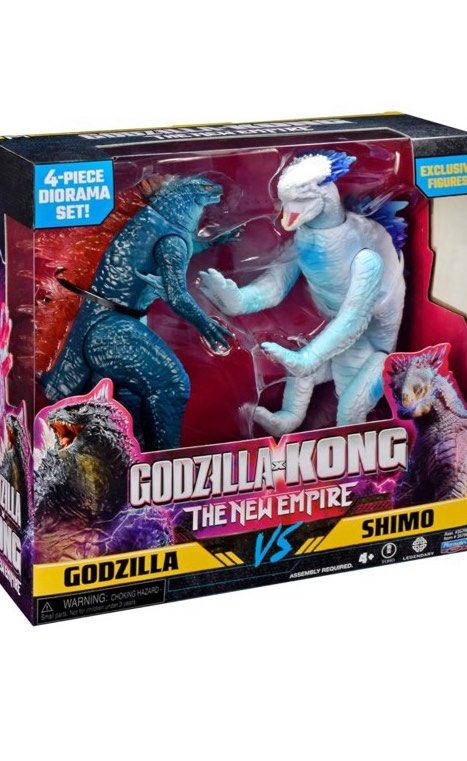 ( Limited Stock! ) Godzilla x Kong Godzilla vs Shimo Figure 2-Pack by ...