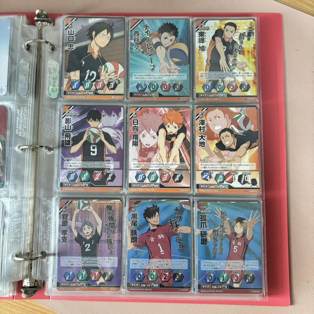 Haikyuu! Game cards Karasuno aoba josai, Hobbies & Toys, Toys & Games ...
