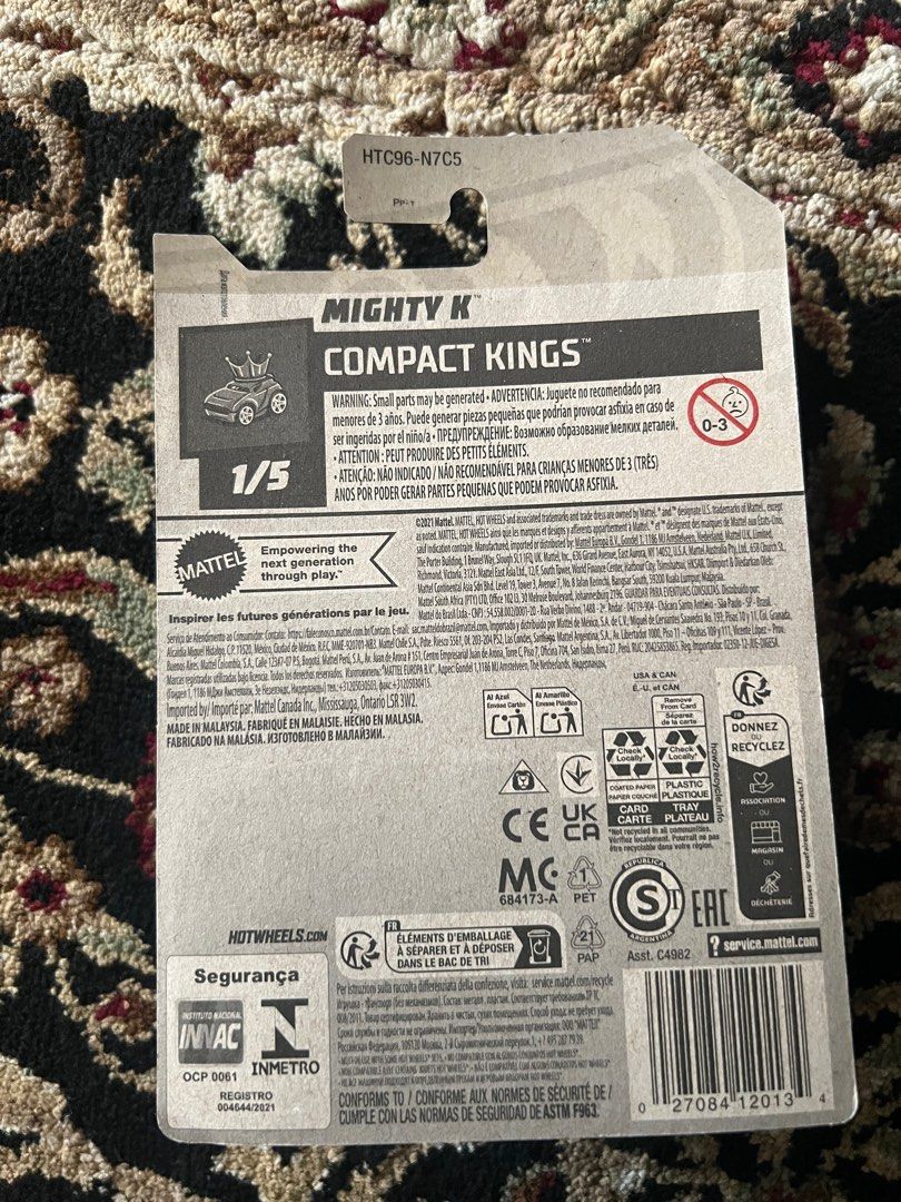 Hot wheels Mighty K, Hobbies & Toys, Toys & Games on Carousell