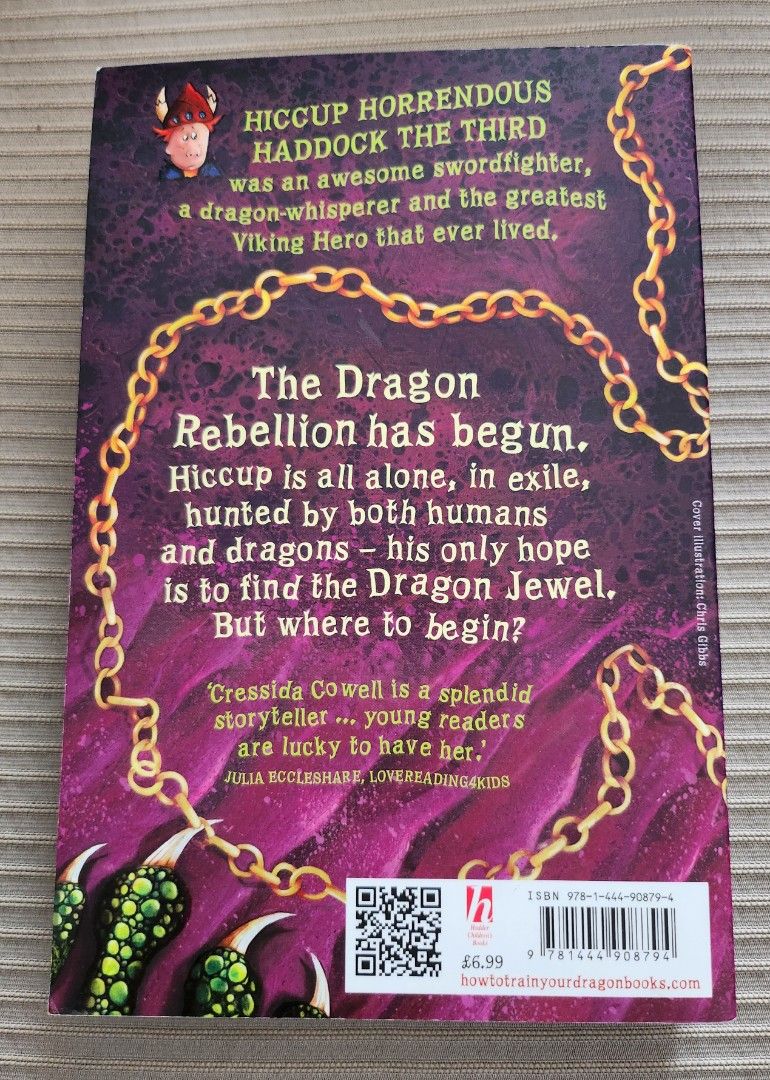 HOW TO TRAIN YOUR DRAGON: HOW TO SEIZE A DRAGON'S JEWEL, Hobbies & Toys ...