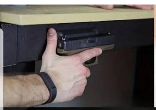 Imported TFNUO Non Scratch Tactical Gun Magnet Mount Under The Desk ...