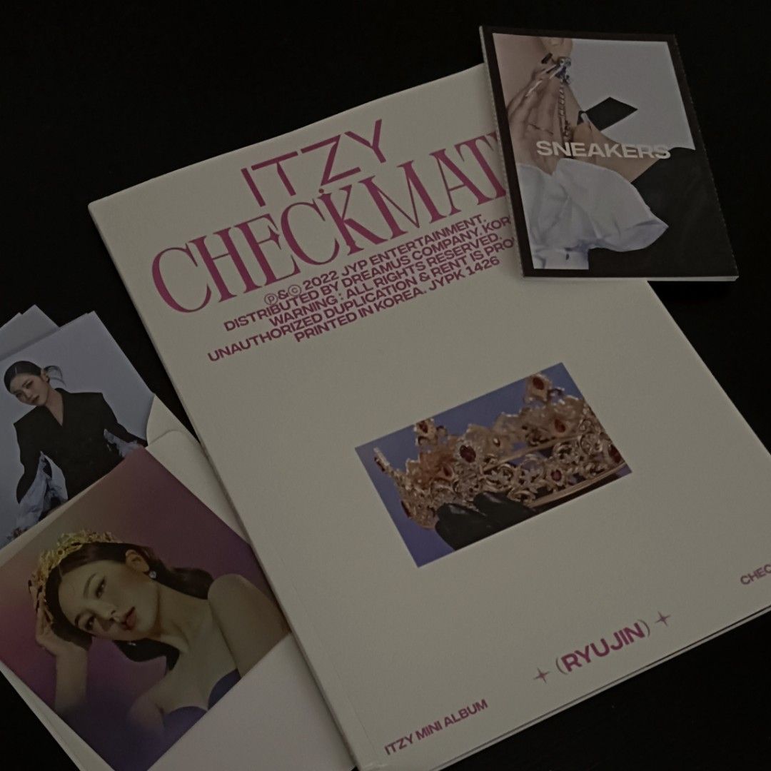 itzy checkmate album unsealed ryujin ver., K-Wave di Carousell