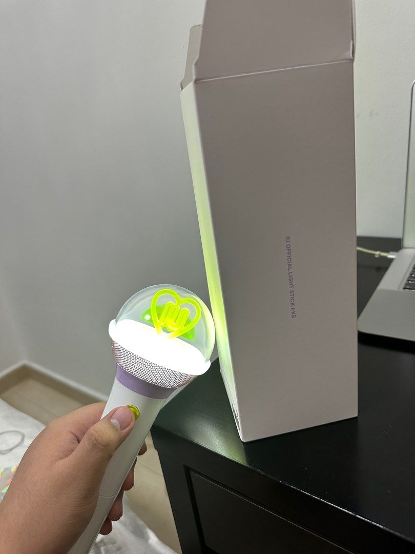 IU Official Light Stick I-KE, Hobbies & Toys, Memorabilia ...