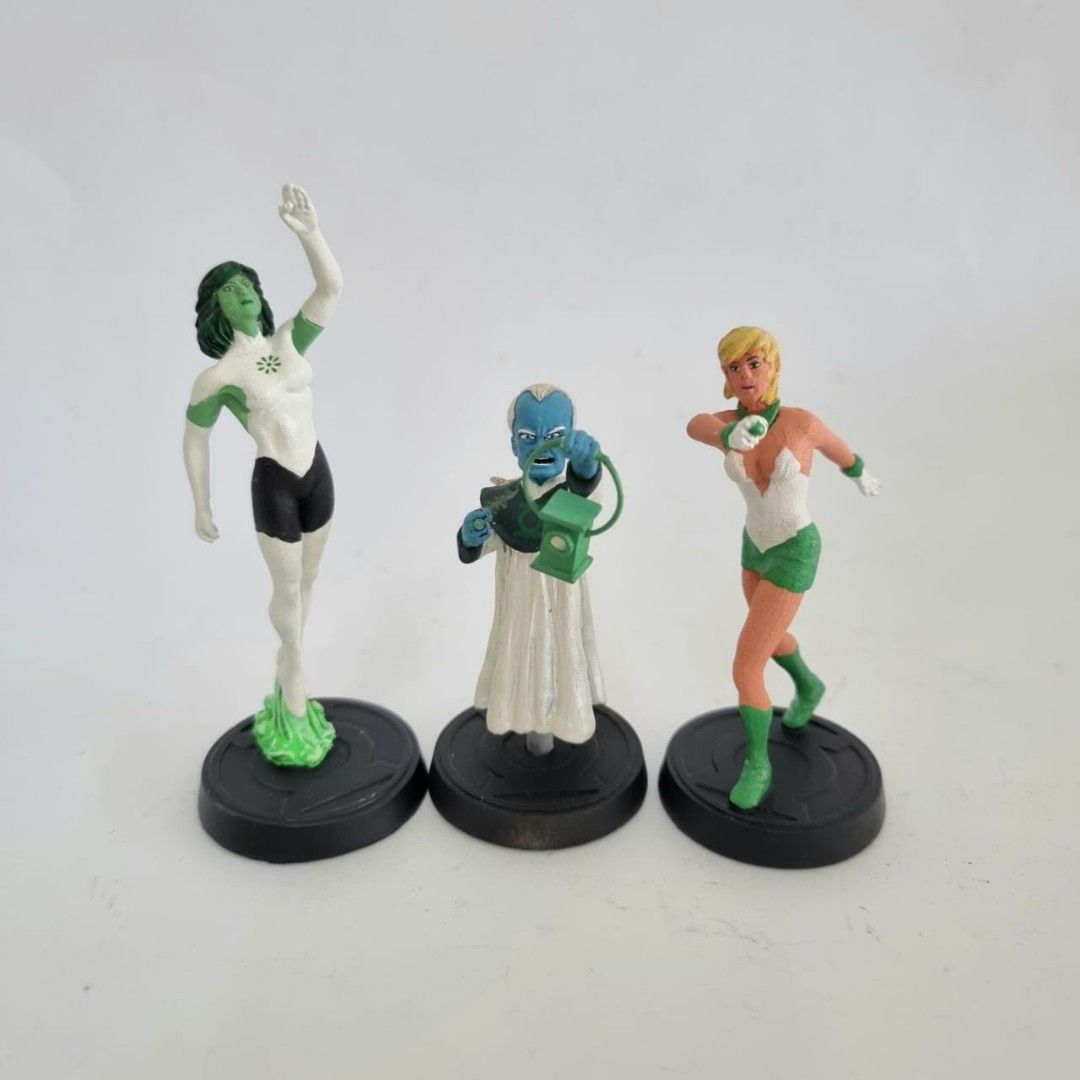 Jade, Ganthet & Arisia Blackest Night Green Lantern Set Eaglemoss ...