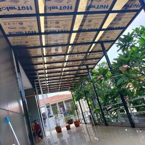 Kanopi baja ringan atap solar tuff, Perabotan Rumah di Carousell