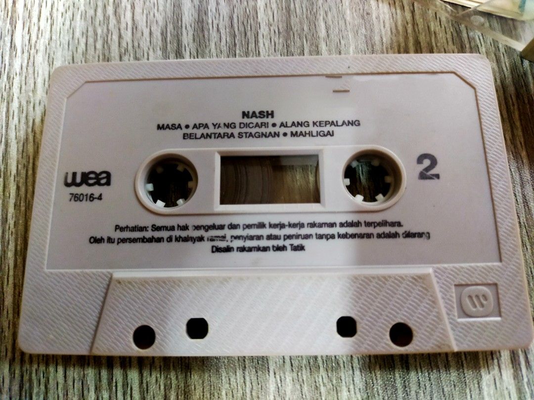 Kaset nash 1992, Audio, Other Audio Equipment on Carousell