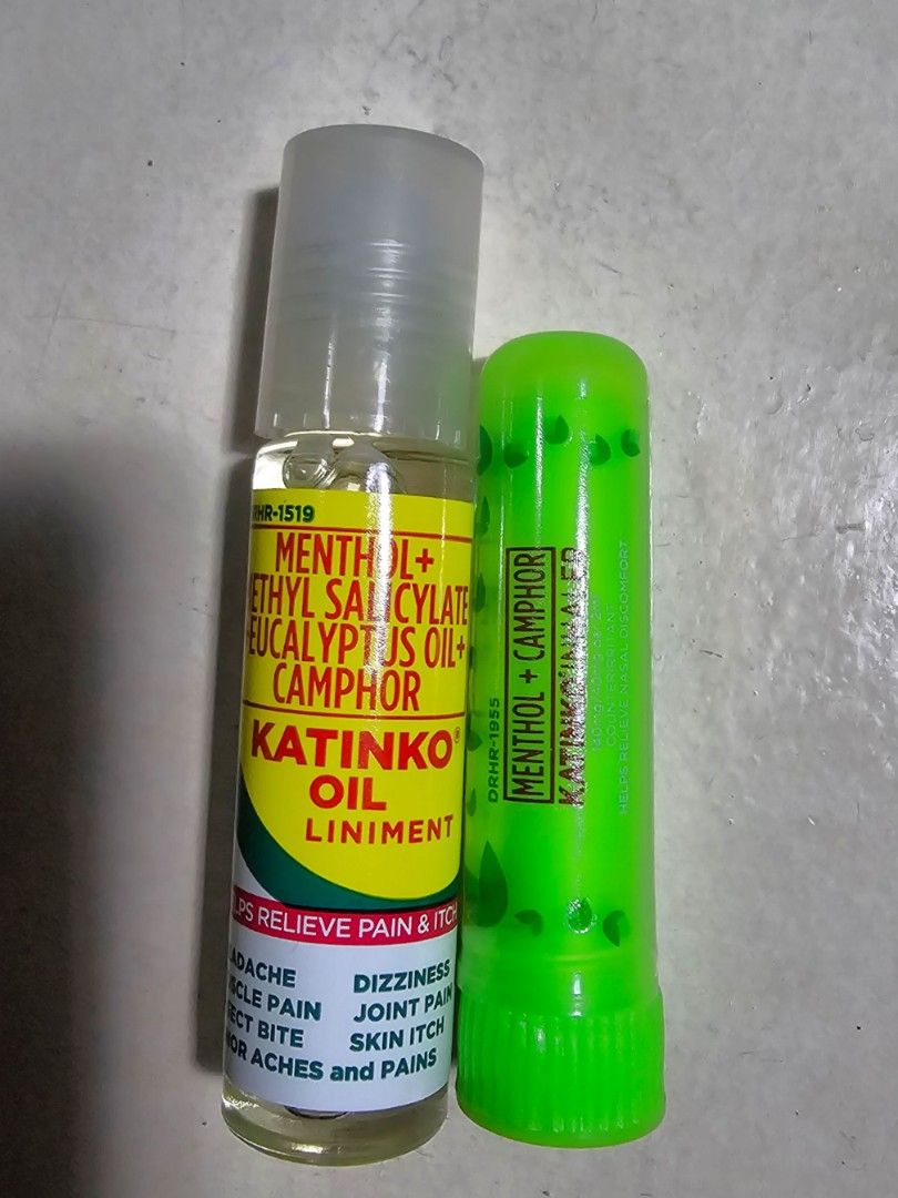 Katinko Oil and Inhaler, Health & Nutrition, Medical Supplies & Tools ...