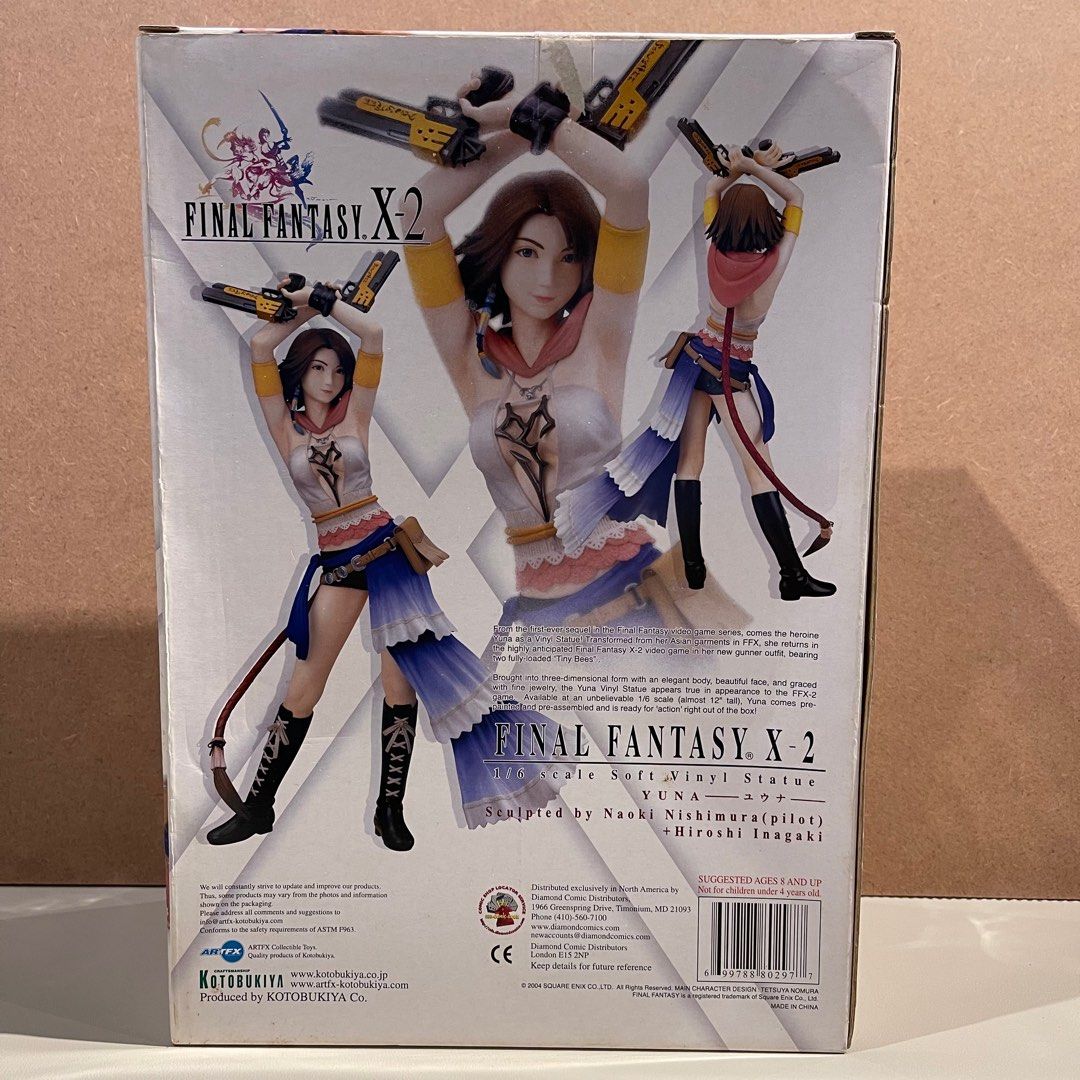 Kotobukiya - Final Fantasy X2 Yuna 1/6 Scale Pre-Painted Figure, Hobbies & Toys, Toys & Games on ...