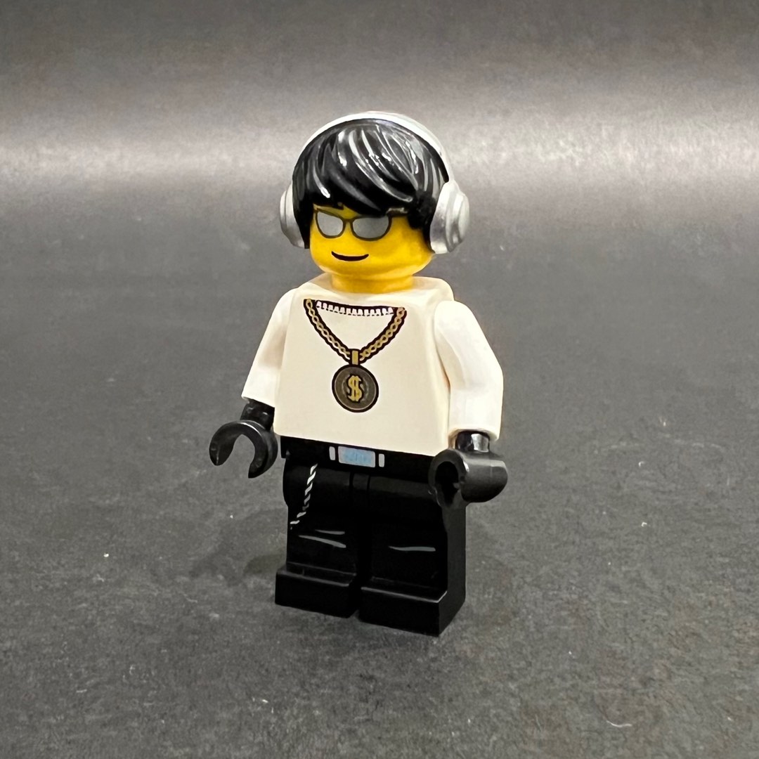 LEGO City Night Club Deejay Minifigure, Hobbies & Toys, Toys & Games on Carousell
