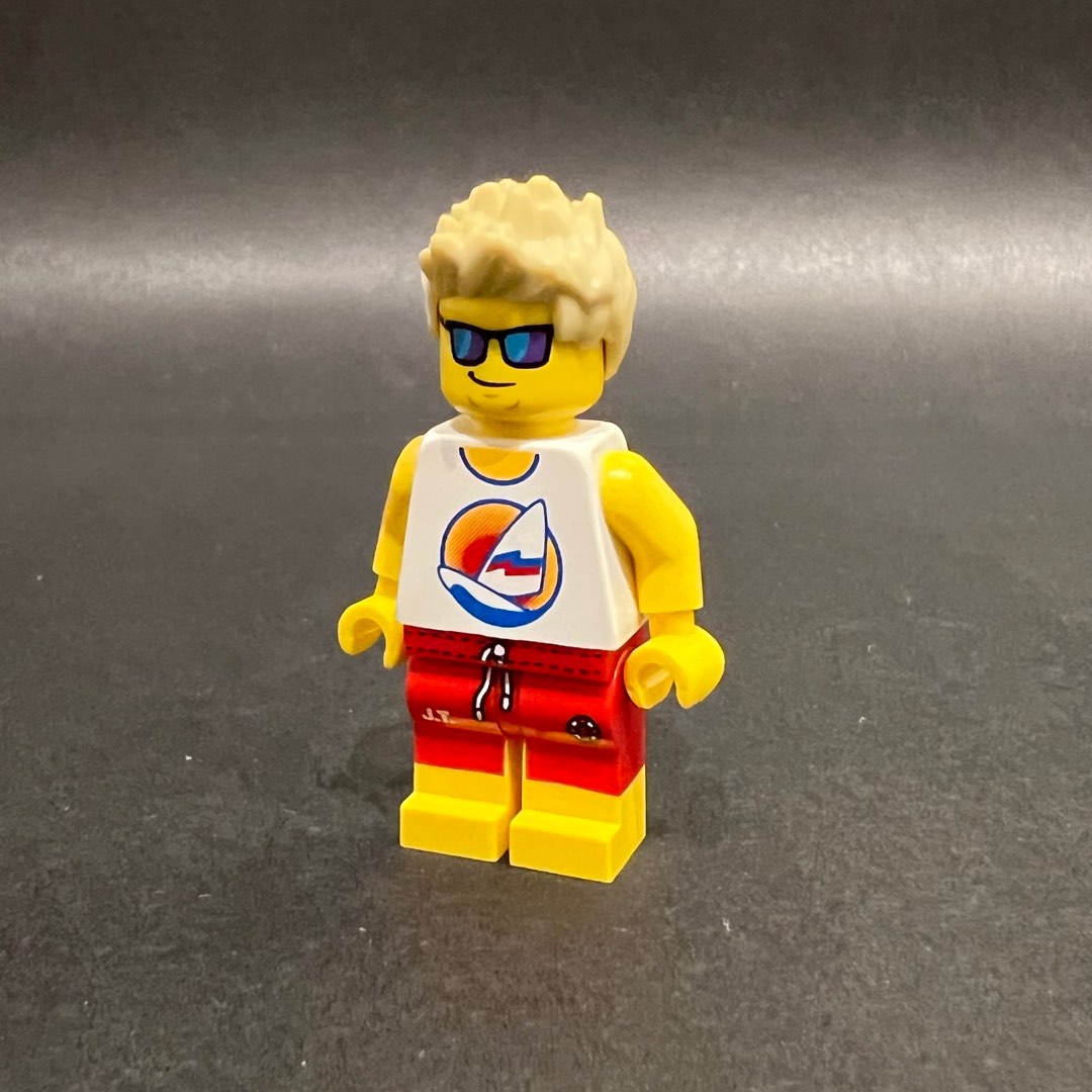 LEGO City Lifeguard Minifigure, Hobbies & Toys, Toys & Games on Carousell