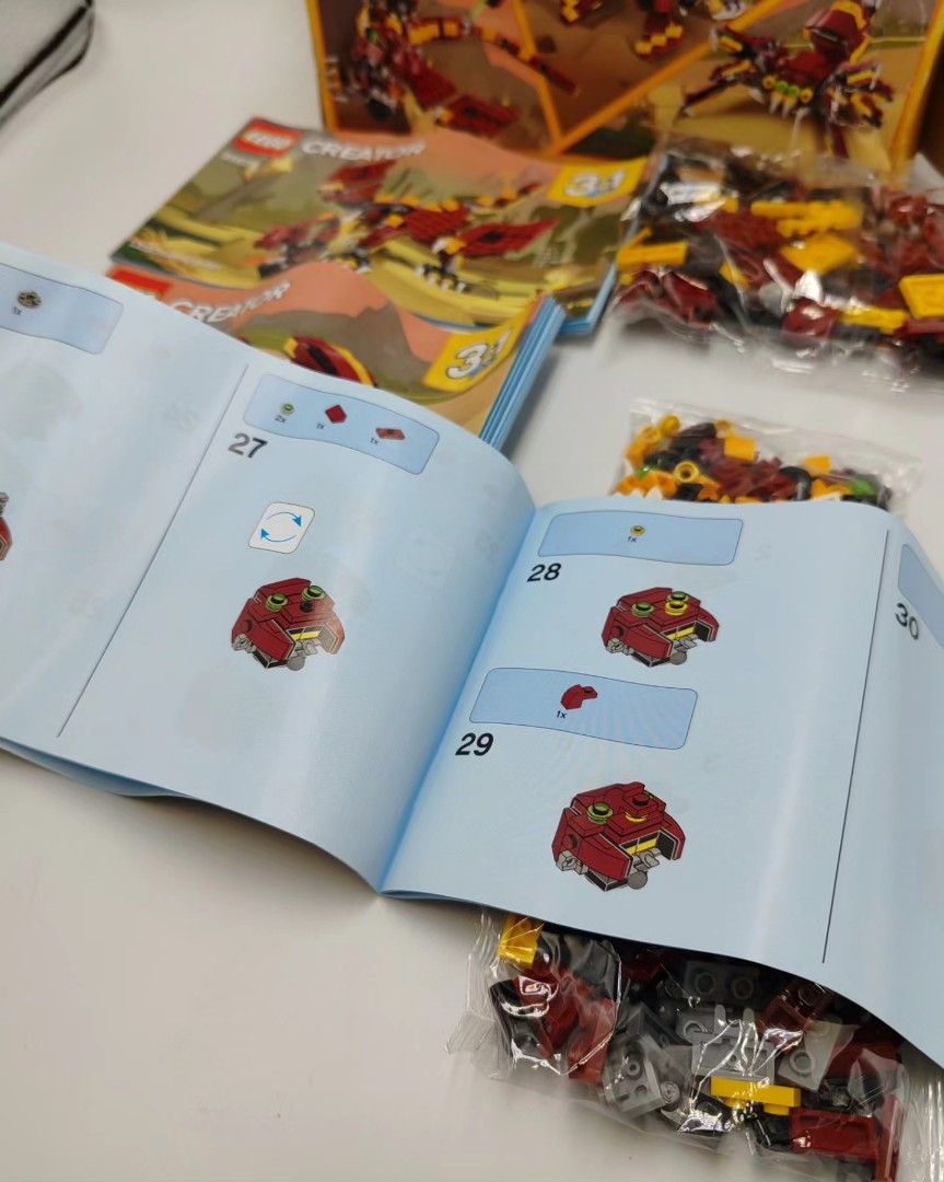 Lego Creator 3in1 Mythical Creatures (C02), Babies & Kids, Infant ...