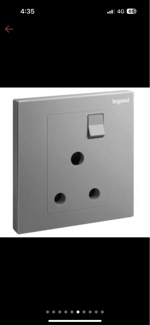 Legrand Galion 15A Aircon Switch, TV & Home Appliances, Electrical ...