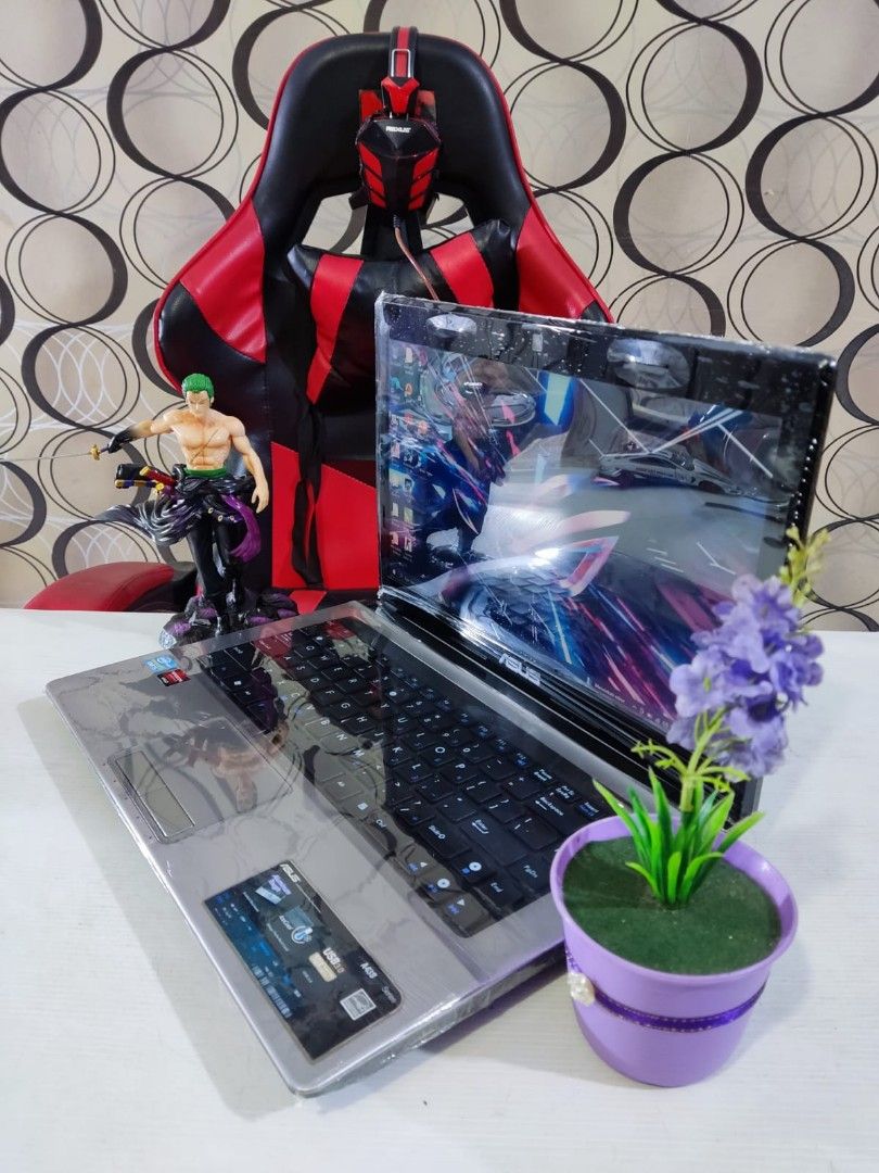 Lelang laptop Branded ASUS K43SA-ZEN5 Spesial Edition [RAM 8GB SSD ...