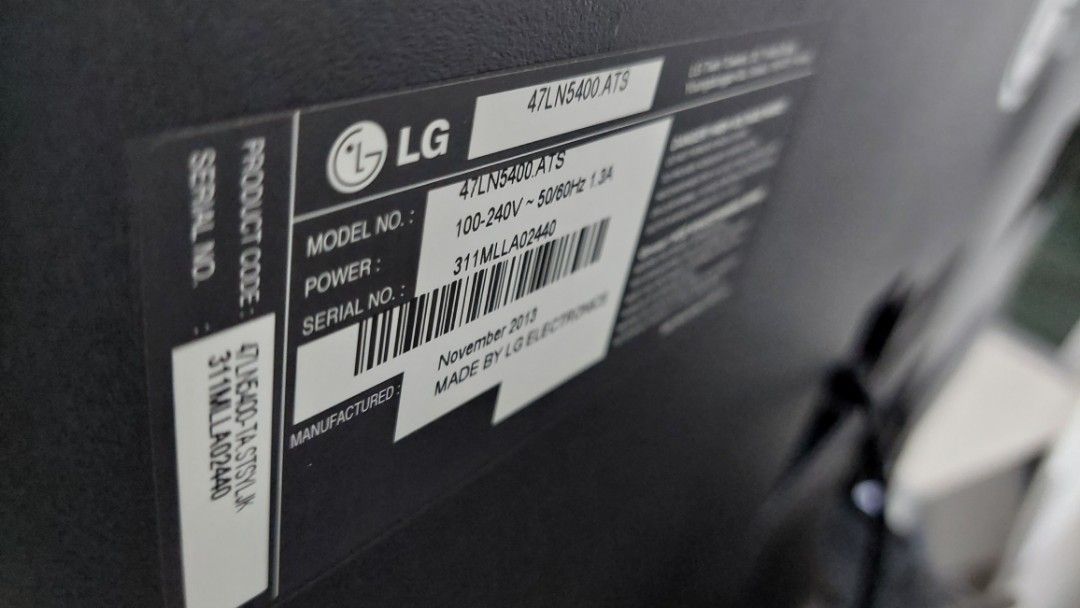 LG 47 inch FHD TV, TV & Home Appliances, TV & Entertainment, TV on ...