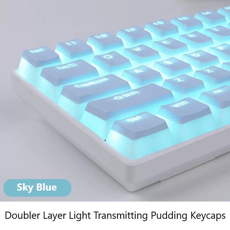 Light Blue Keycaps, Computers & Tech, Parts & Accessories, Computer ...