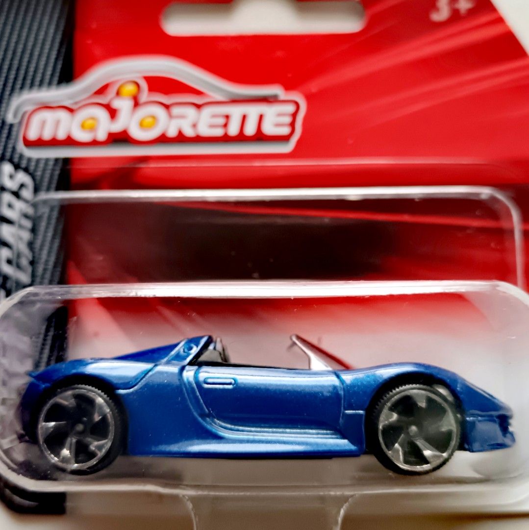 MAJORETTE STREET CARS Porsche 918 Spyder Metalic Blue Diecast 1:64 ...