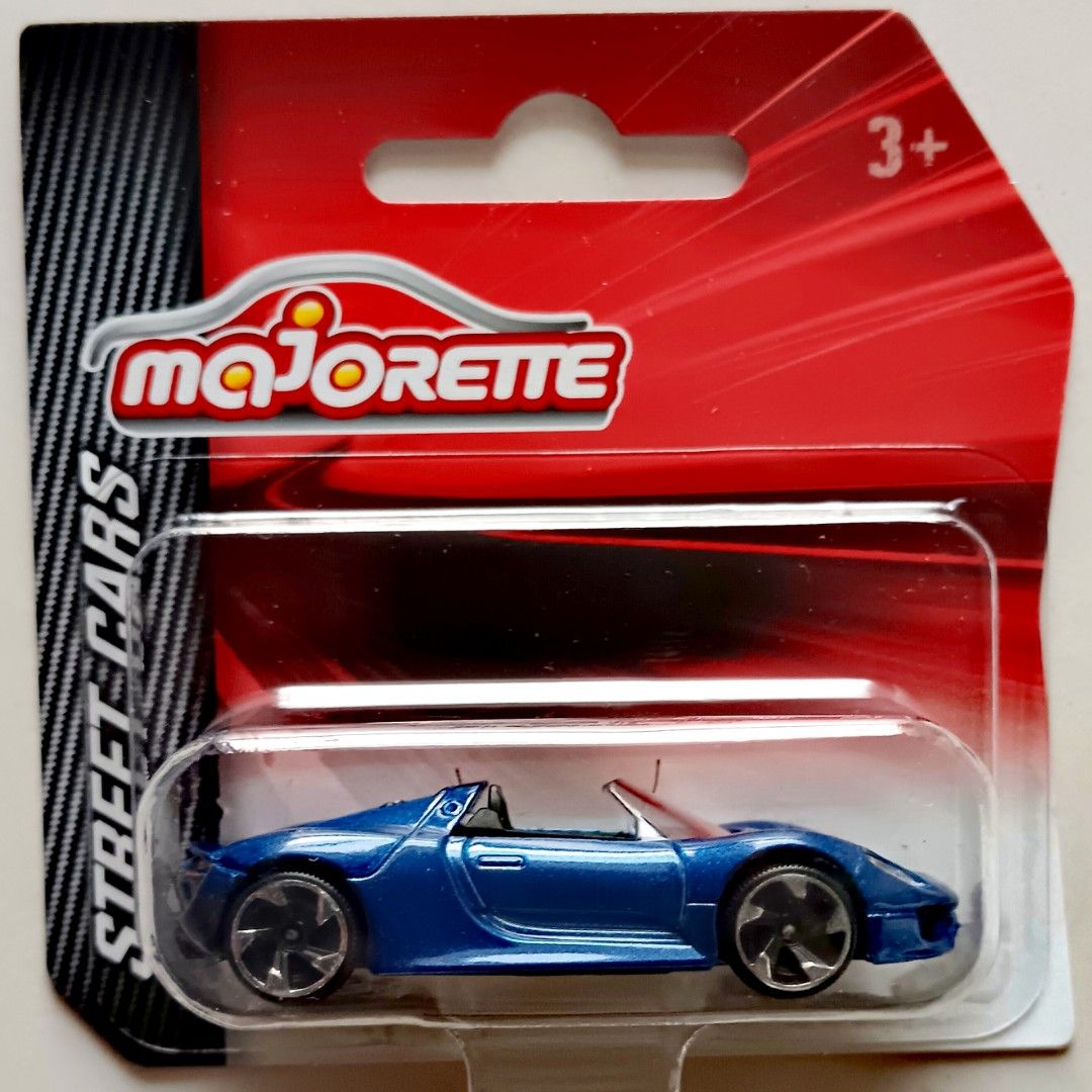 MAJORETTE STREET CARS Porsche 918 Spyder Metalic Blue Diecast 1:64 ...