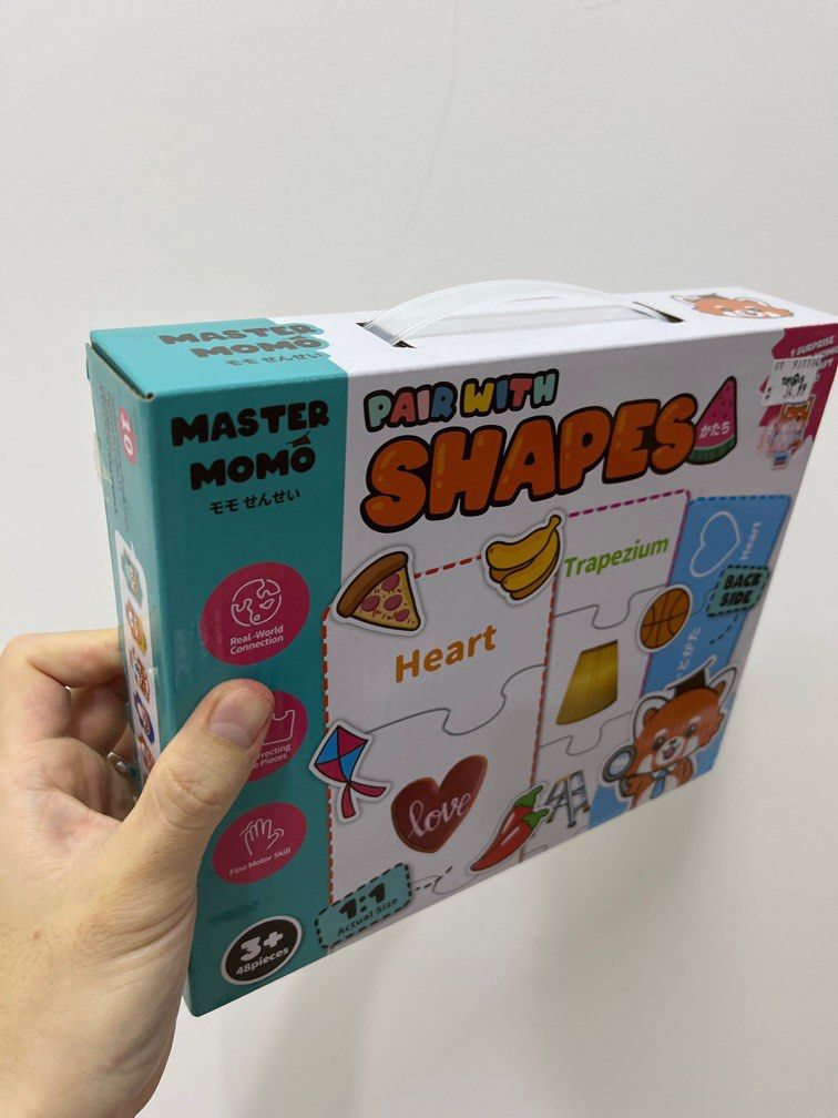 Master Momo pair with shapes NEW, Hobbies & Toys, Toys & Games on Carousell