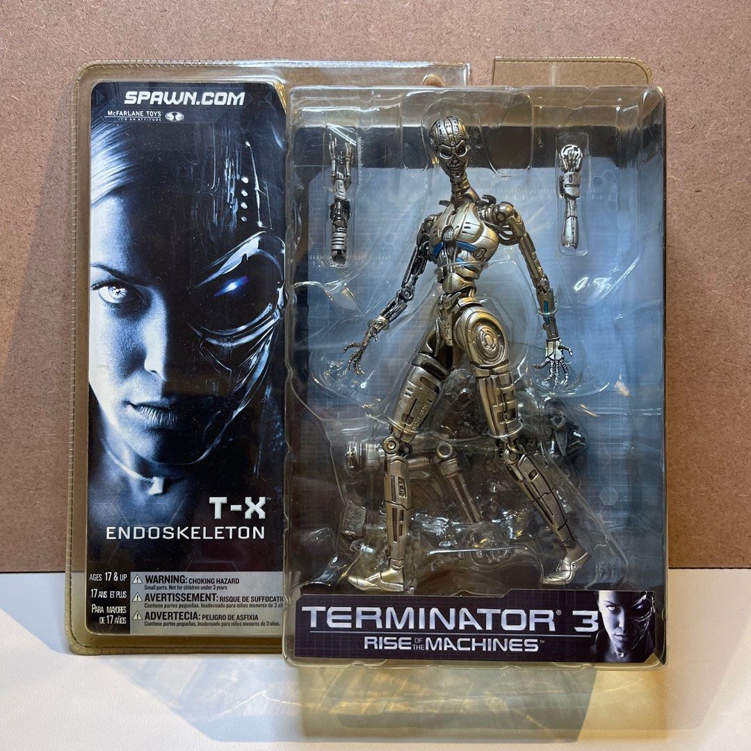 McFarlane Toys - Terminator 3 TX-1 Endoskeleton, Hobbies & Toys, Toys ...