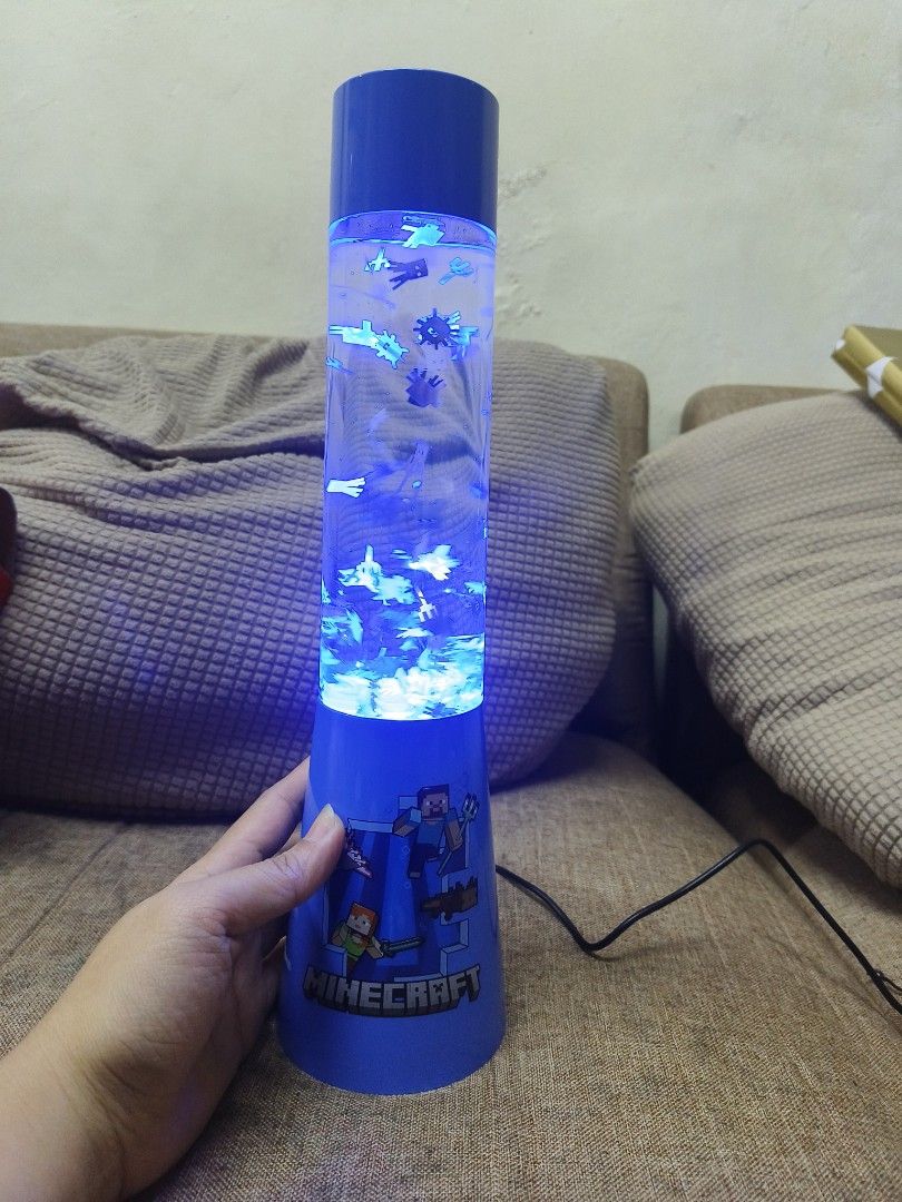 Minecraft flow lamp, Hobbies & Toys, Toys & Games on Carousell