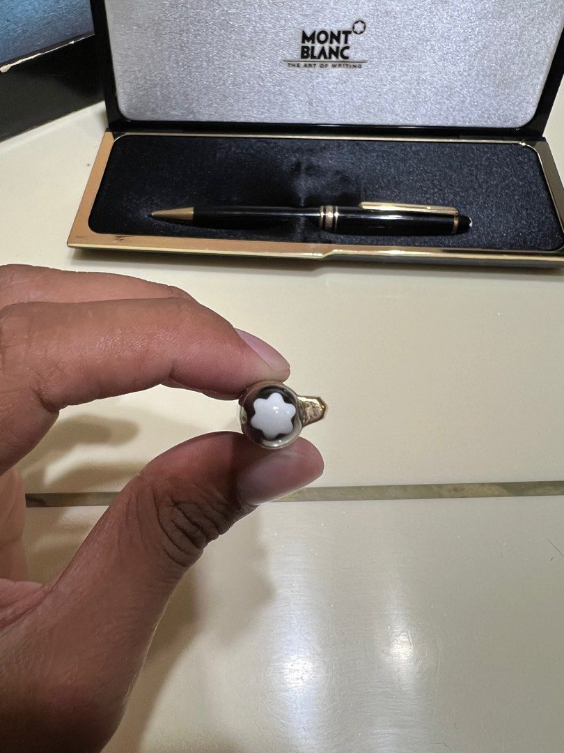 Mont blanc roller pen, Luxury, Accessories on Carousell