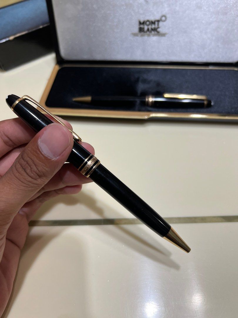 Mont blanc roller pen, Luxury, Accessories on Carousell