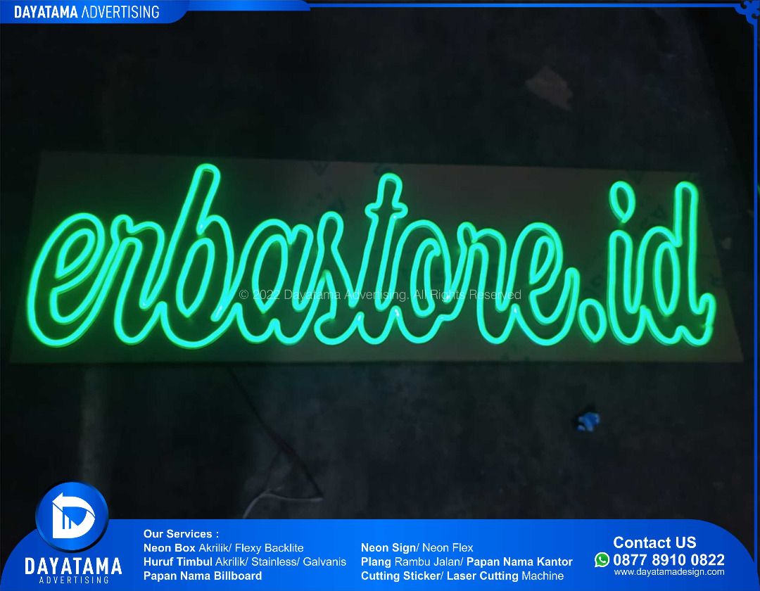 Neon Sign/ Neon Flex/ Neon Toob/ Signage/ Jasa Reklame Bandung, Desain ...
