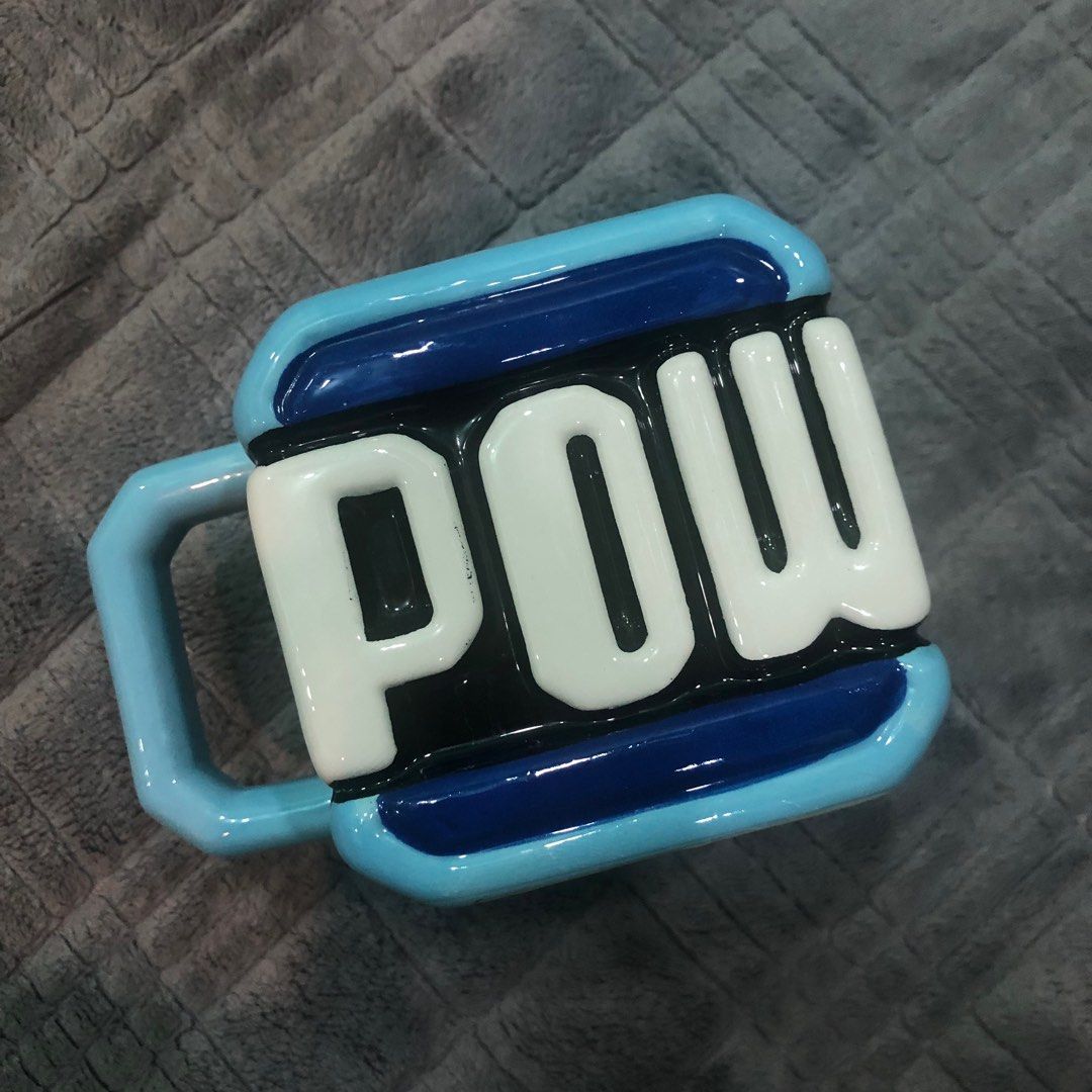 Nintendo Super Mario Bros. Paladone POW Block Mug, Furniture & Home ...