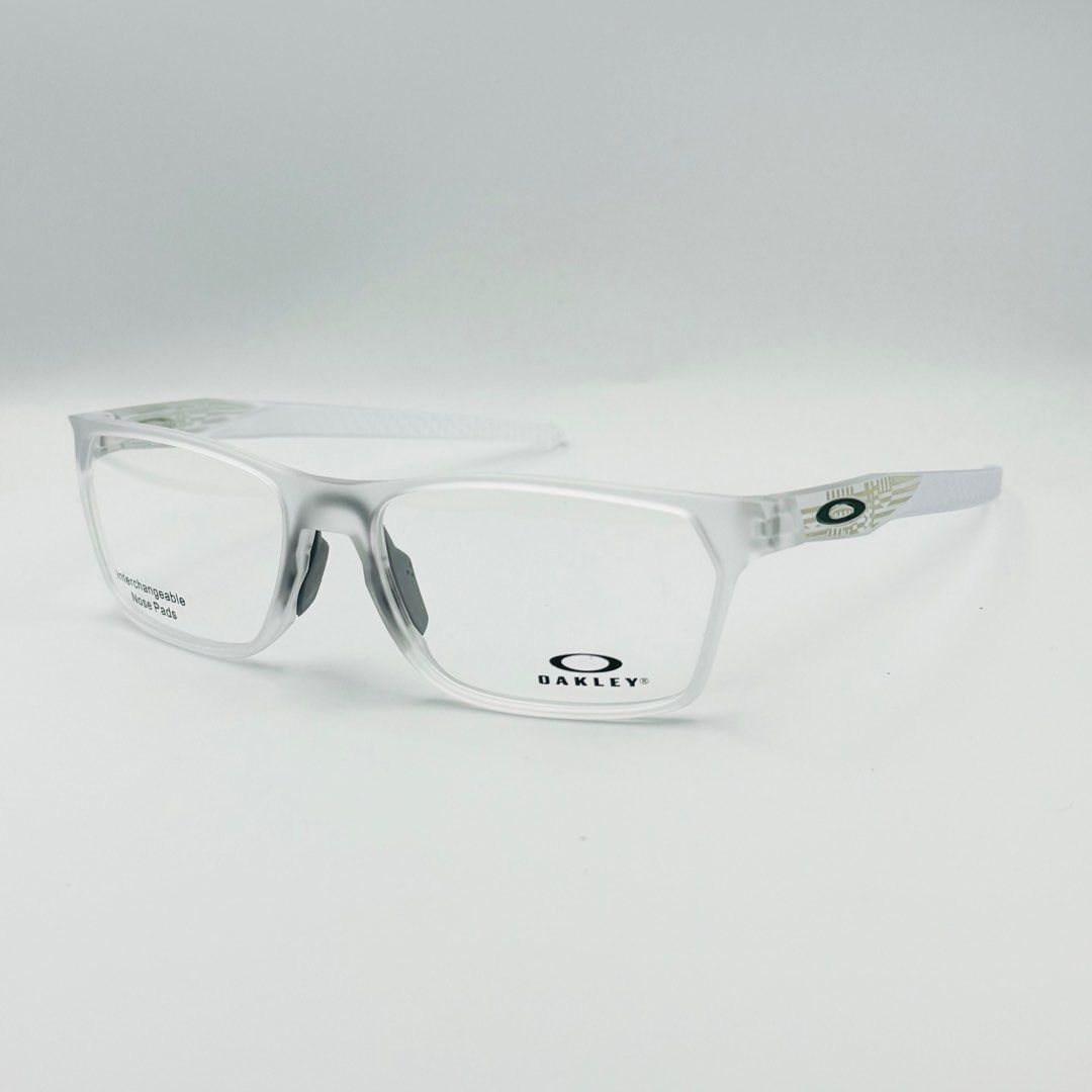 Oakley Hex Jector Introspect Matte Clear 57 RX, Men's Fashion, Watches ...