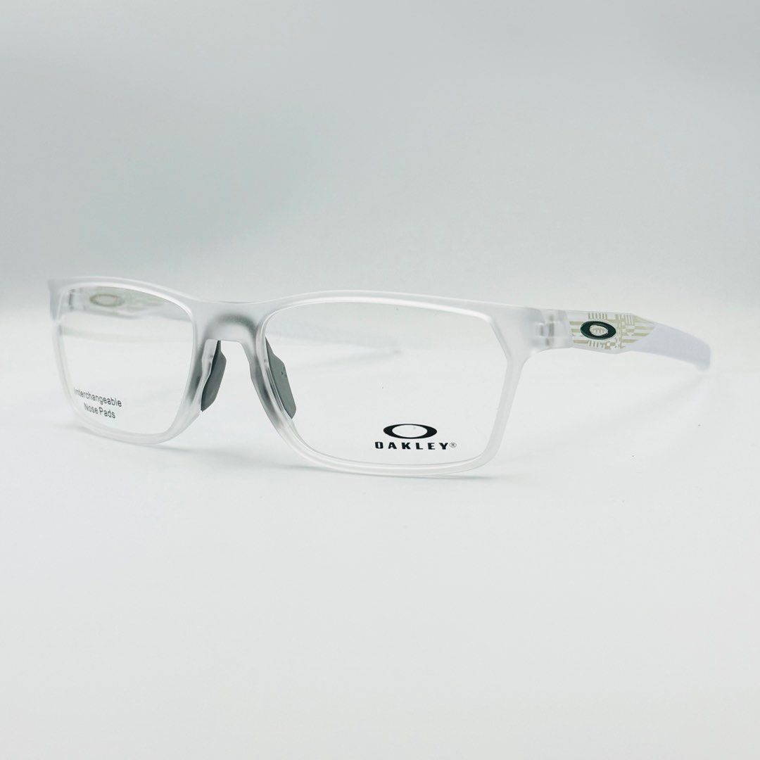 Oakley Hex Jector Introspect Matte Clear 57 RX, Men's Fashion, Watches ...