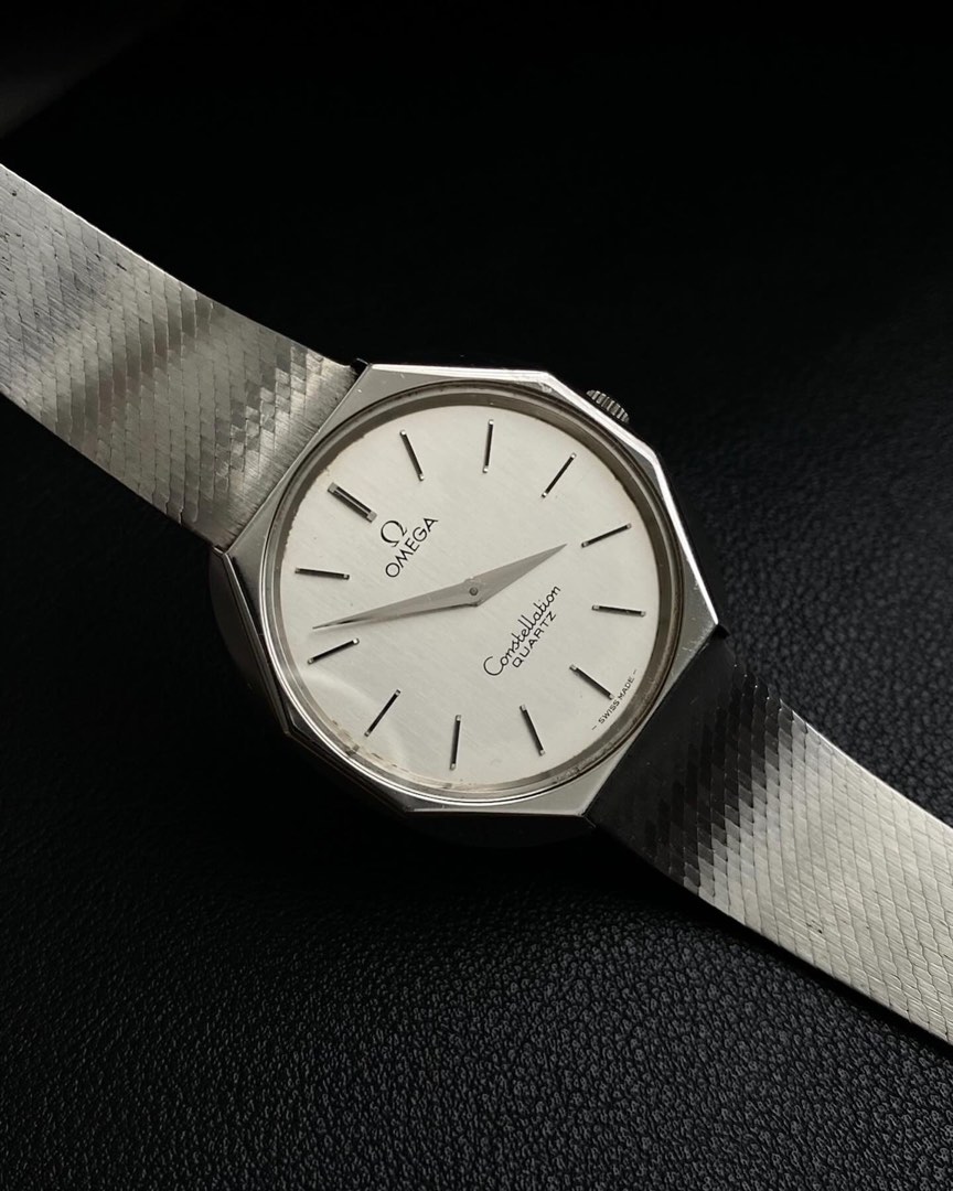 Omega Constellation Silver, Women's Fashion, Watches & Accessories ...