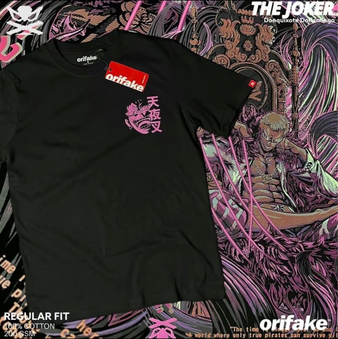 Orifake Tshirts The Joker Anime, Men's Fashion, Activewear on Carousell