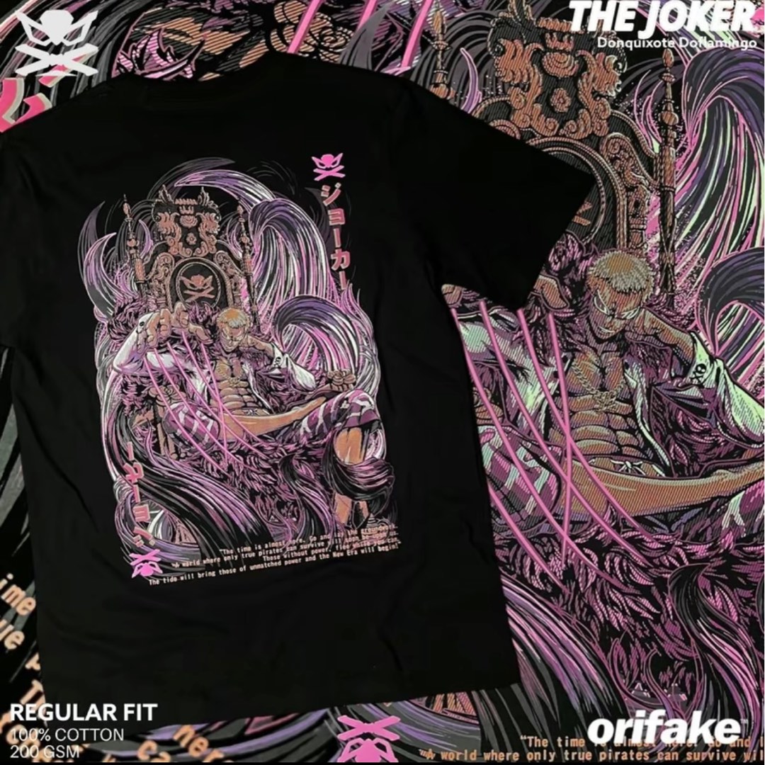 Orifake Tshirts The Joker Anime, Men's Fashion, Activewear on Carousell