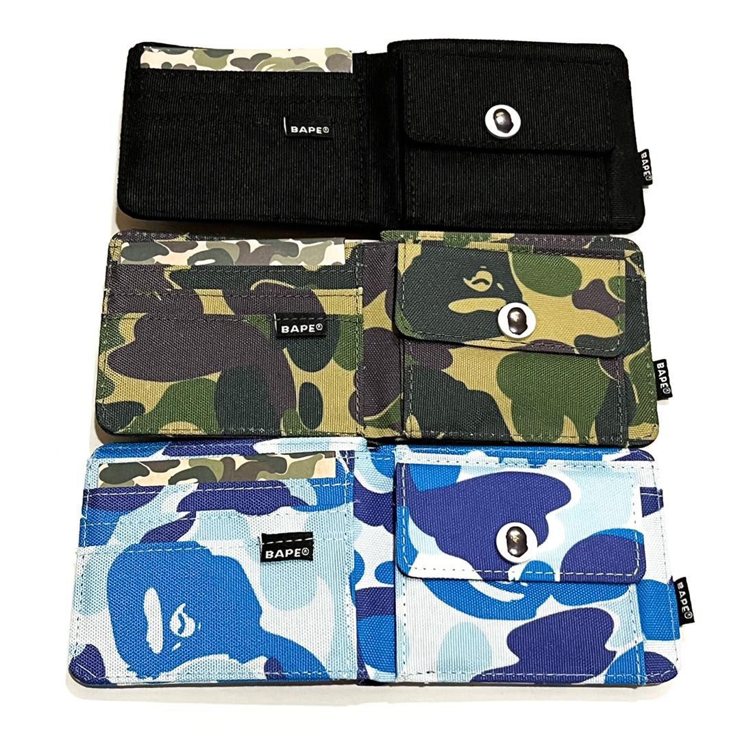Original Bape Camo Wallet A Bathing Ape, Men's Fashion, Watches ...