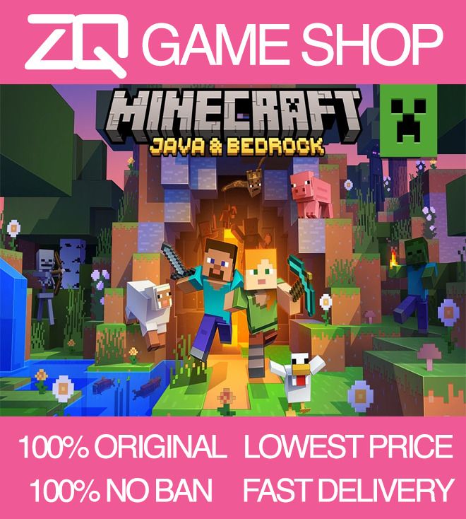 [Original] Minecraft JAVA & Bedrock Edition For PC | 100% Original ...