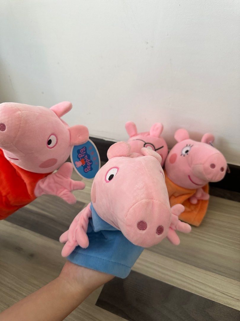 Peppa pig hand puppet, Hobbies & Toys, Toys & Games on Carousell